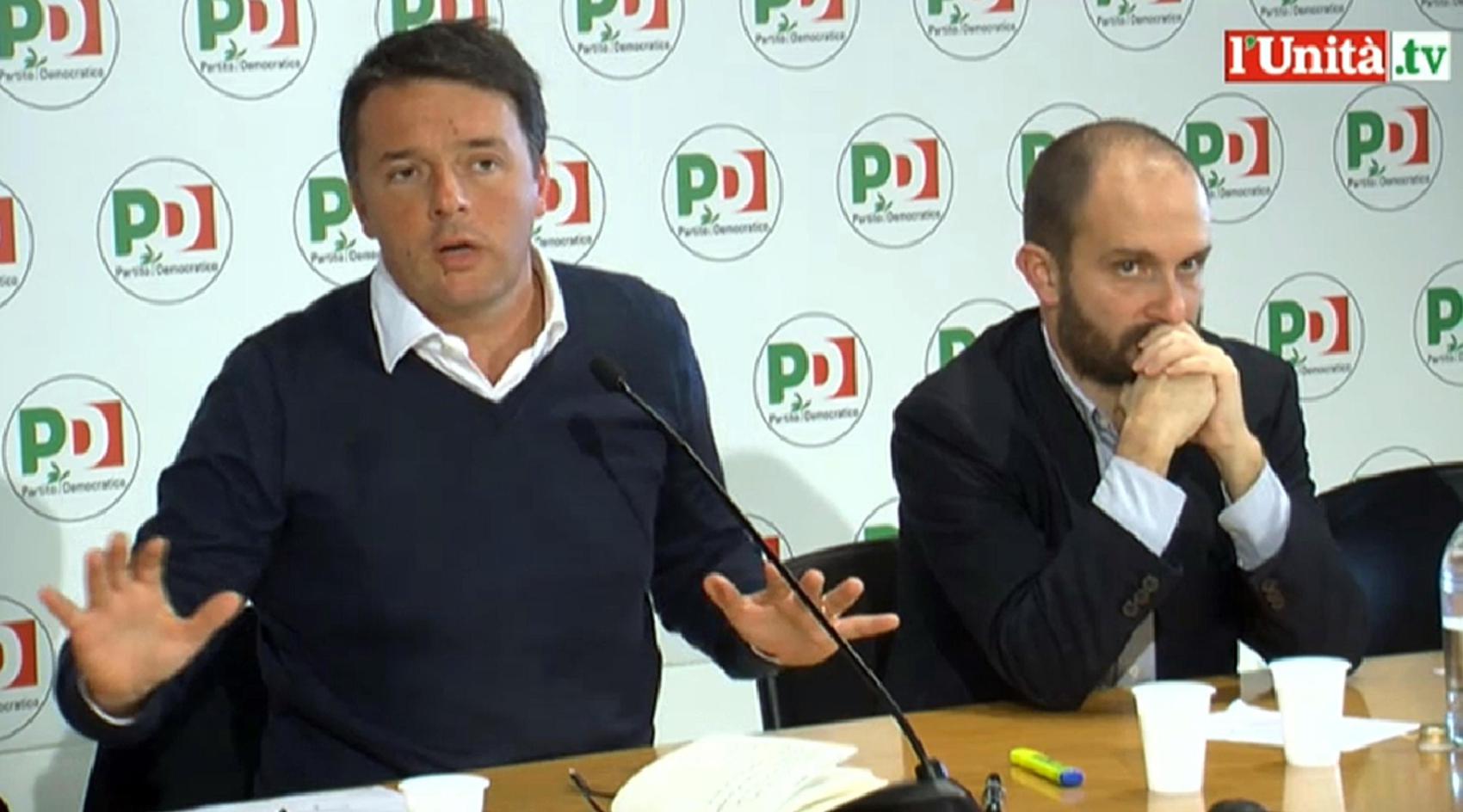 Pd Una Giornata Di Ordinaria Follia Renzi Emiliano E Bersani Lun
