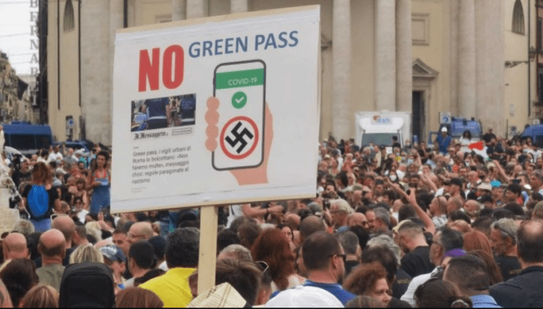 "No Pass(aran)!". La Follia Dei ‘No Pass’ Preoccupa Il Viminale. Quanto ...